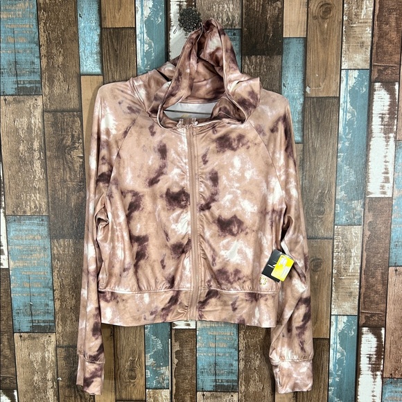 Pro Player | Jackets & Coats | Pro Player Brown And Cream Athletic ...